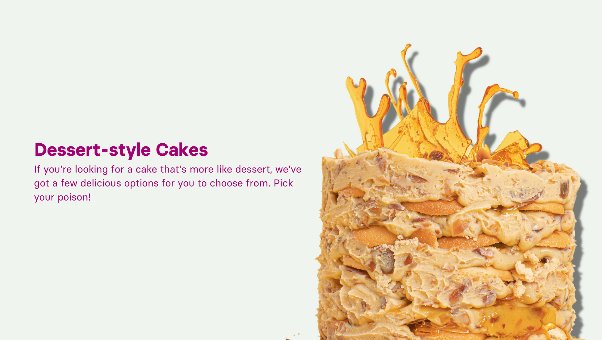 DESSERT-STYLE CAKES – Cakeology Miami